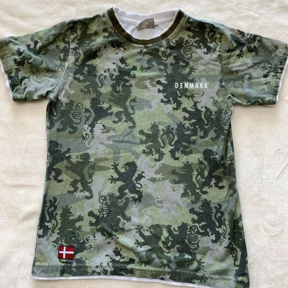 Authentic Wear | Shirts & Tops | Denmark Greenwhite Dragons Distressed ...